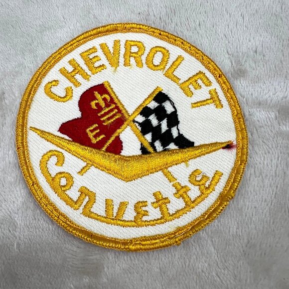 chevrolet | Accessories | Vintage Chevy Corvette Chevrolet Patch ...